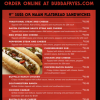 Menu | North Berwick, ME | Bubba Frye's Wings and Things